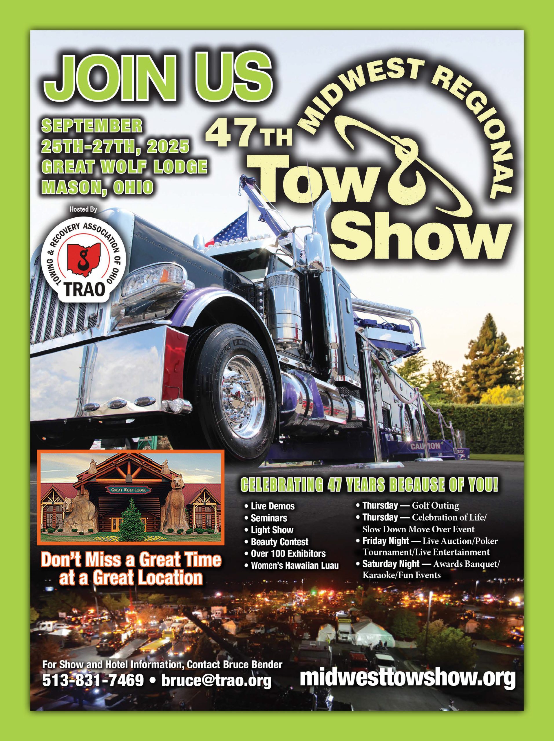 WE ARE EXCITED TO WELCOME YOU BACK FOR THE 2025 TOW SHOW !!!! | Midwest ...